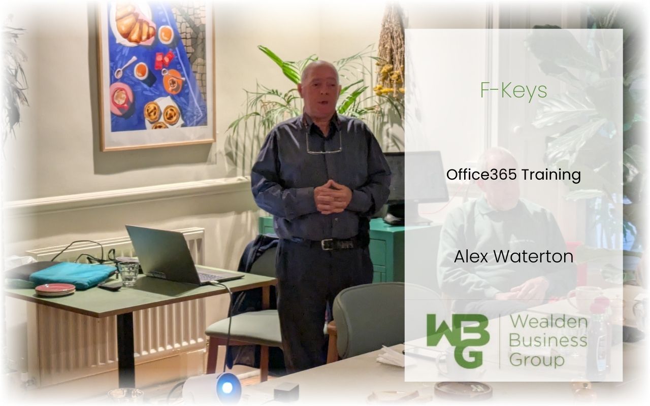 Alex Waterton - F-Keys - The Wealden Business Group