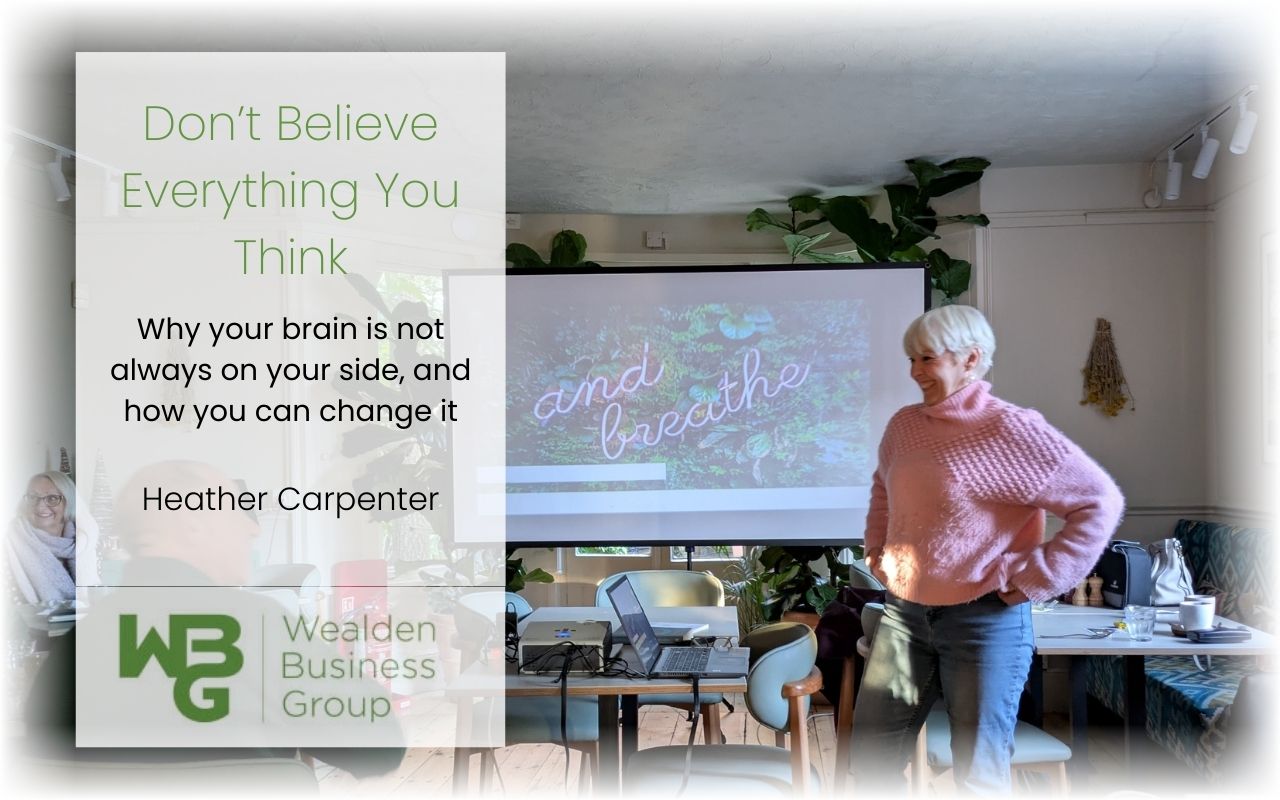 Heather Carpenter - Don't Believe Everything You Think - The Wealden ...